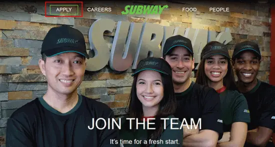Subway Job Application & Careers