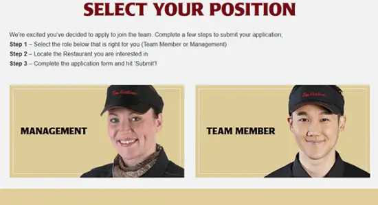 Tim Hortons Job Application & Careers