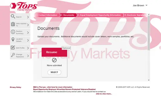 Tops Friendly Markets Job Application & Careers