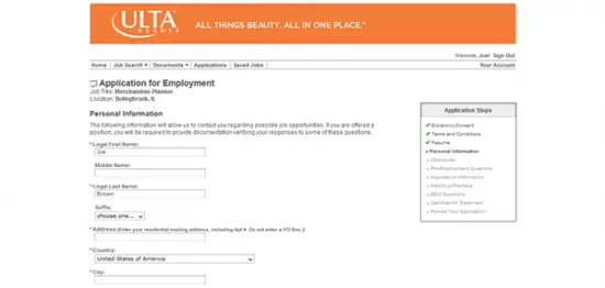 Ulta Job Application & Careers