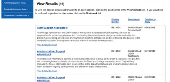 University of Kentucky Job Application & Careers