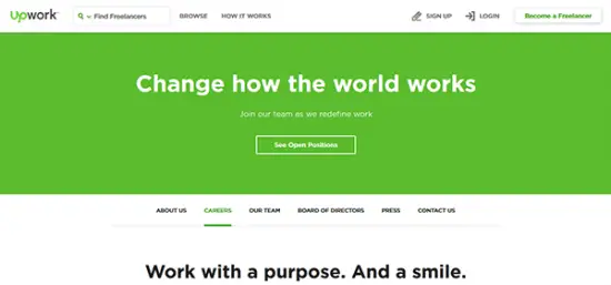 Upwork Job Application & Careers